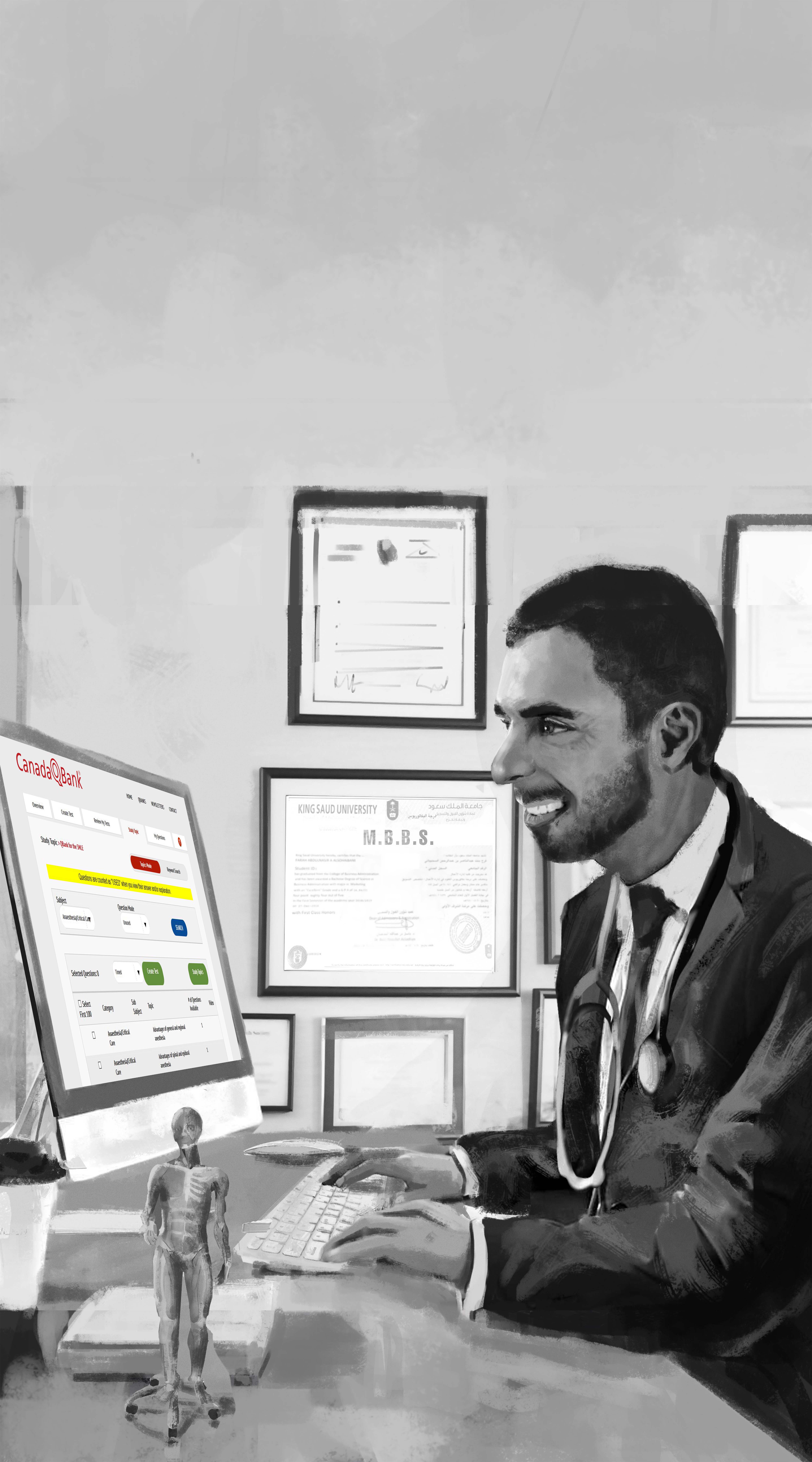 QBanks for the AMC CAT, MCCQE, PLAB, SMLE, USMLE