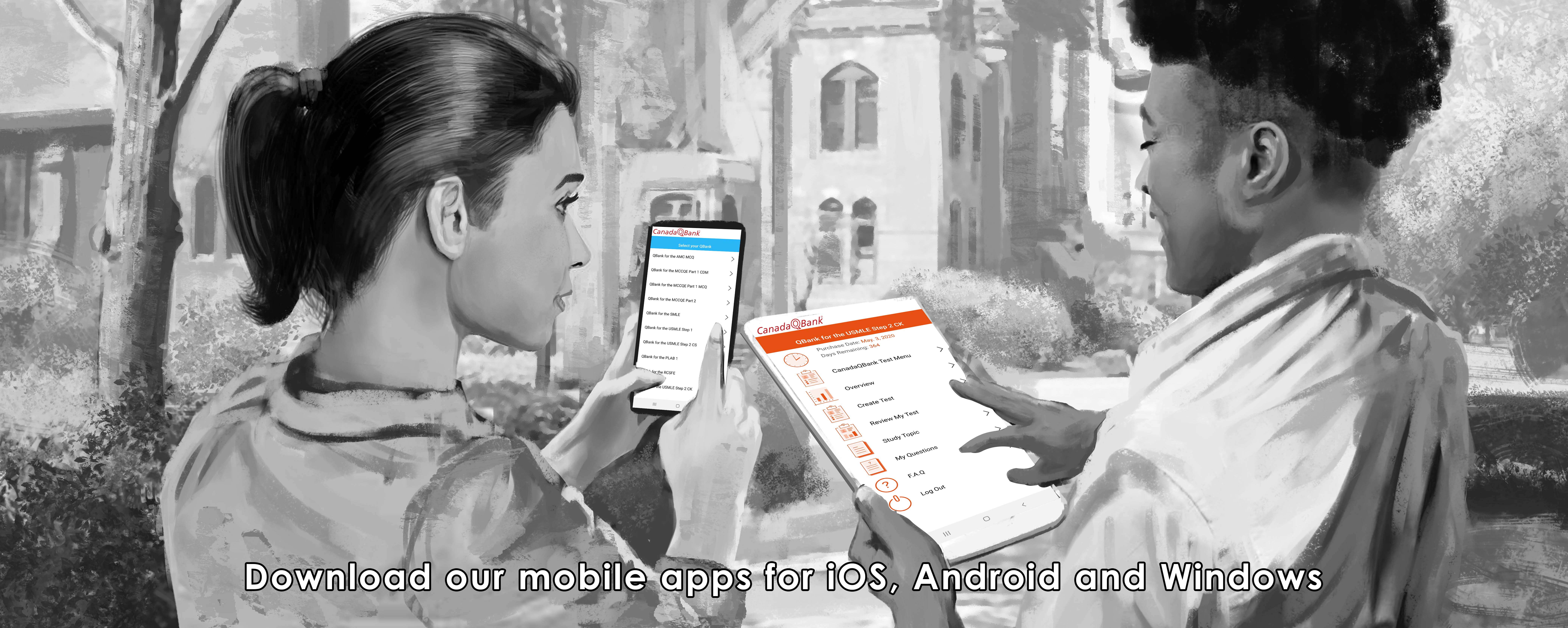 QBanks for the AMC CAT, MCCQE, PLAB, SMLE, USMLE