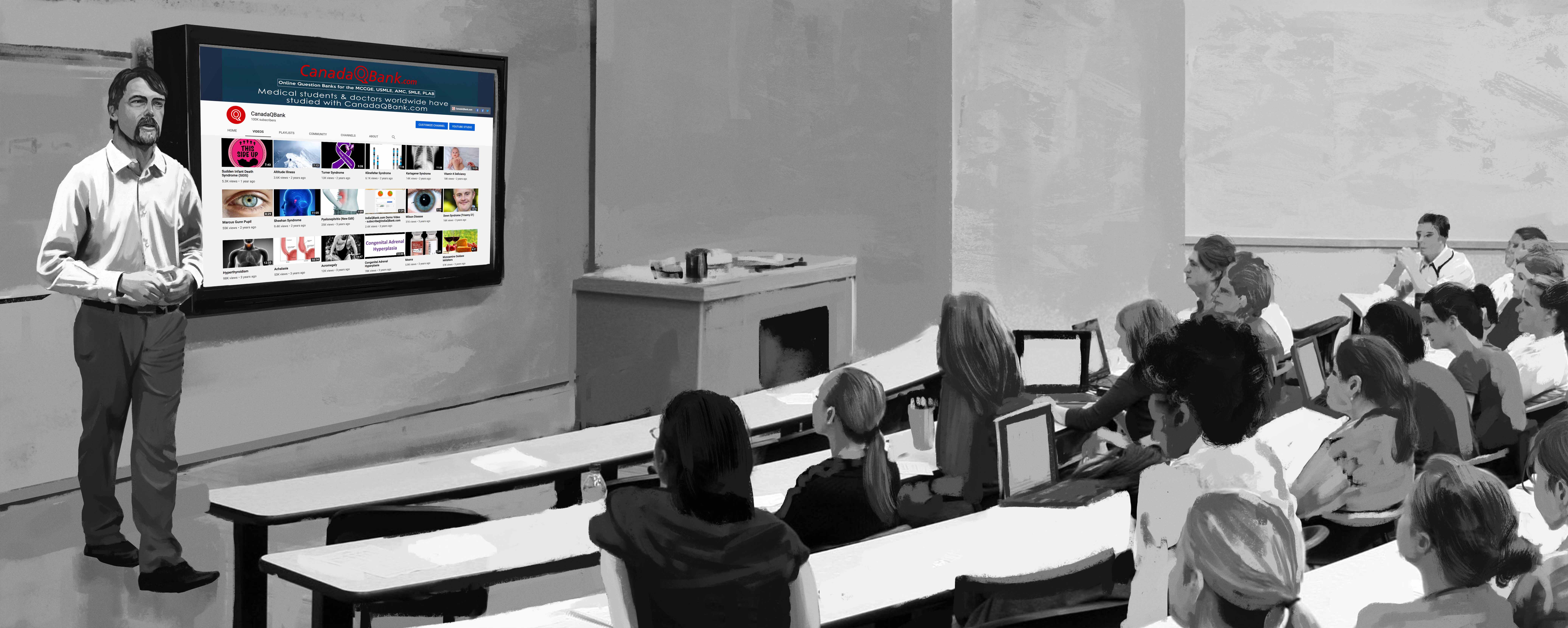 QBanks for the AMC CAT, MCCQE, PLAB, SMLE, USMLE